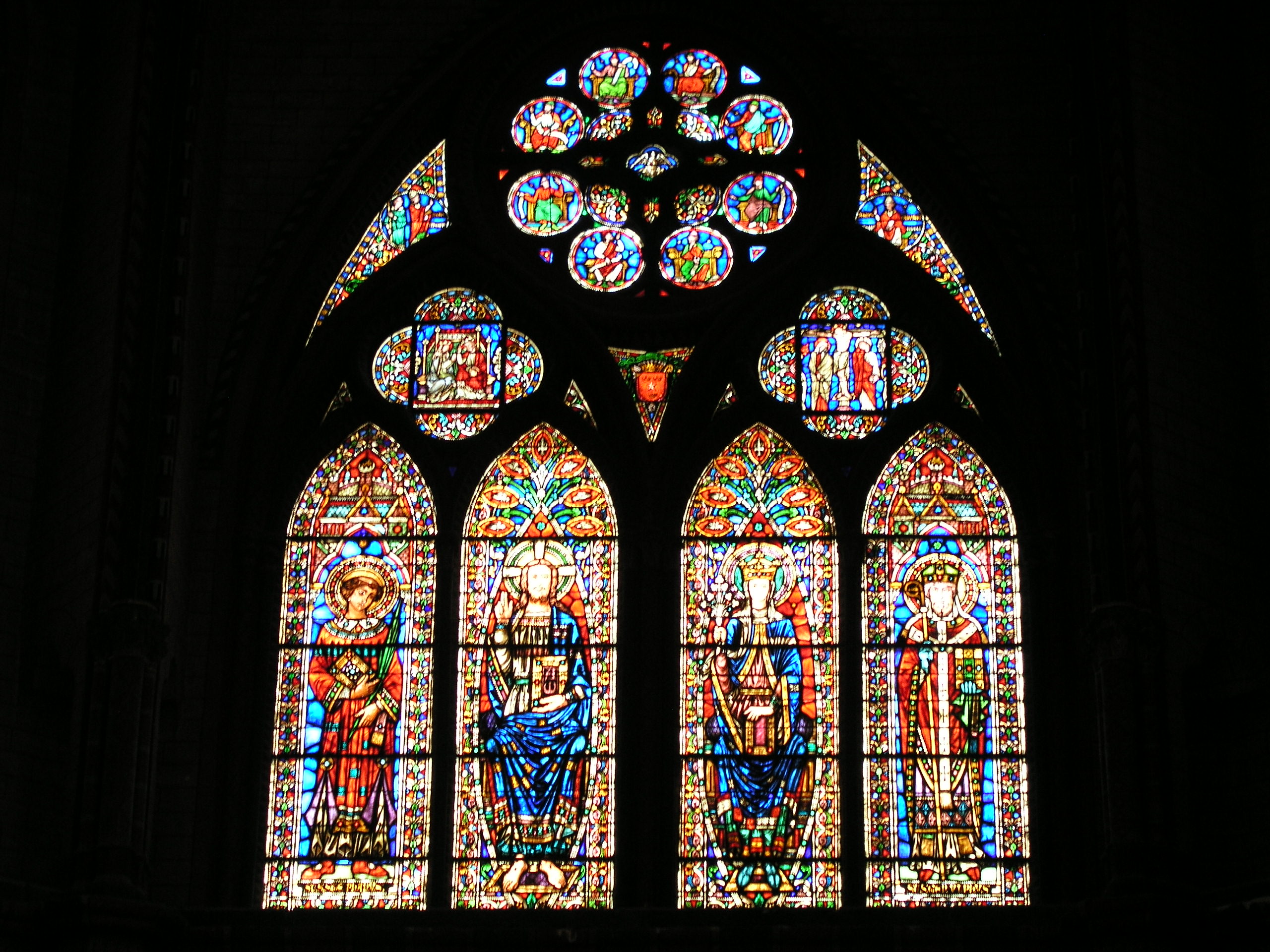 Church Stained Glass Texture